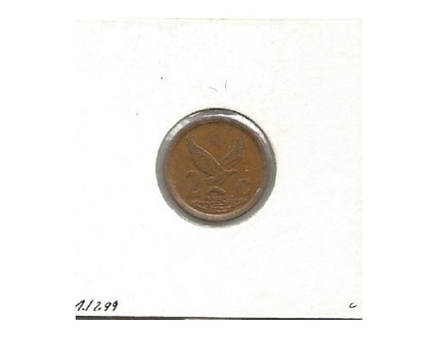 c11 South Africa 2 cents 1991.