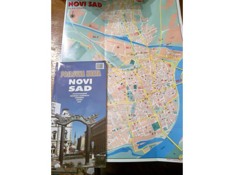 Poslovna karta Novi Sad   2009    (M)