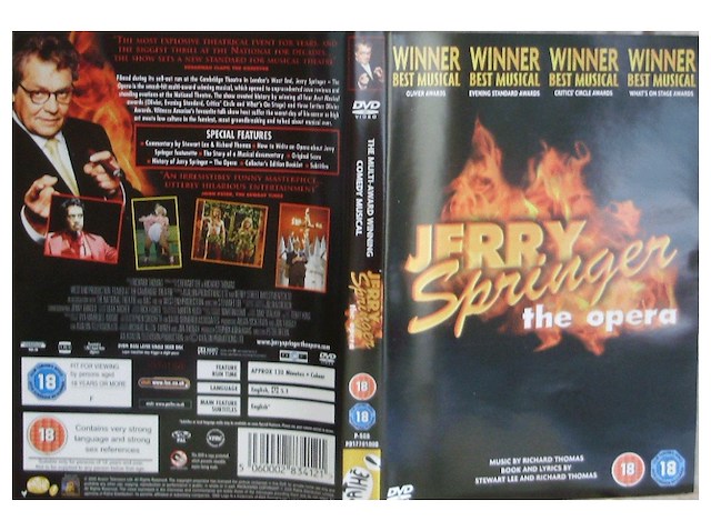 JERRY SPRINGER - THE OPERA - DVD