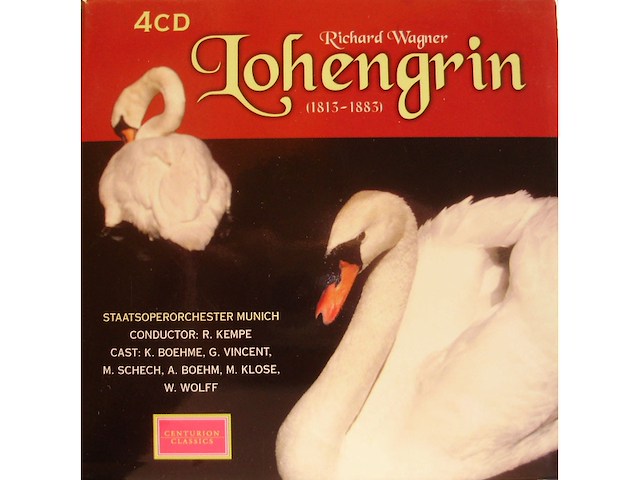 RICHARD WAGNER - Lohengrin - 4 CD