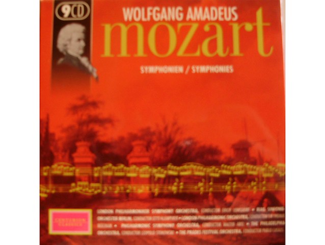 MOZART - SYMPHONIES - 9 CD