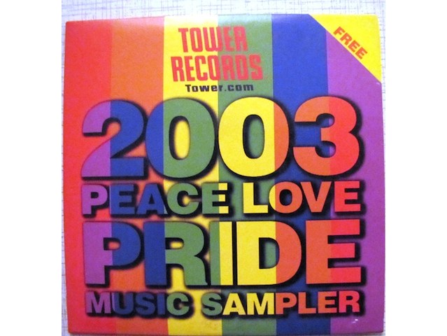 2003 Peace Love Pride Music Sampler