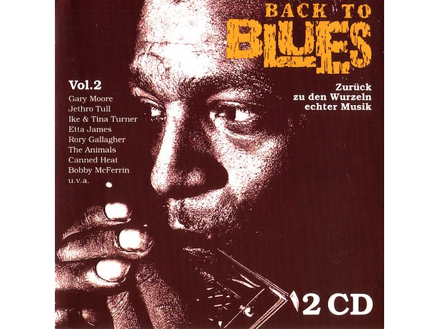 Various  Artists - Back To The Blues 2 2xCD