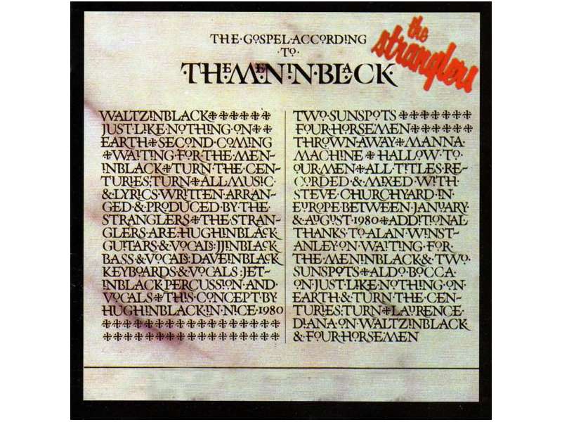 Stranglers, The - (The Gospel According To) The Meninblack