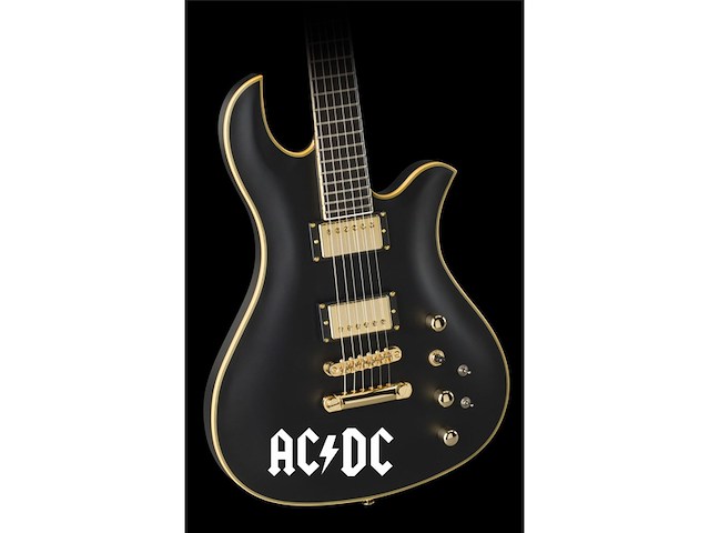 Nalepnica za gitaru AC DC
