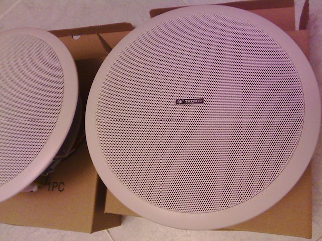 Plafonski zvučnici 24 cm HONEYWELL Par Novi