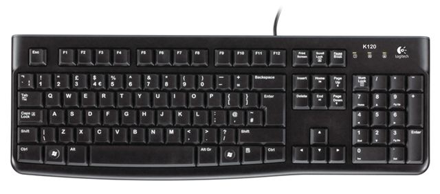 Tastatura Å¾iÄna Logitech K120 OEM engleska