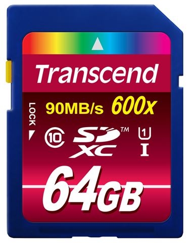 Memorijska kartica Transcend SD 64GB XC SPD Class UHS1