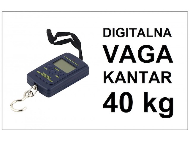 Digitalna rucna vaga - kantar - 40kg