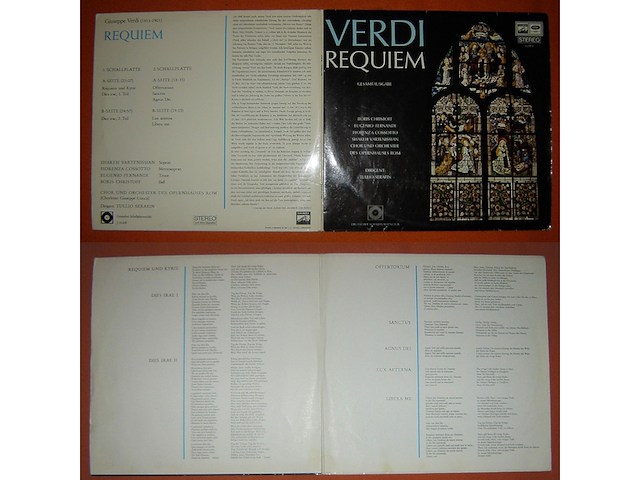 GIUSEPPE VERDI - Requiem (Gesamtausgabe)(2LP) Germany