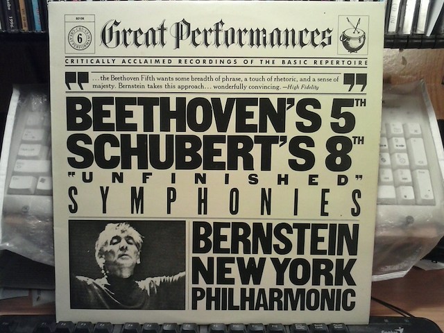 L.Bernstein,Shubert:Symphony No.8 In B Minor