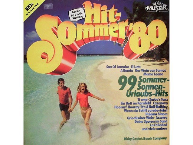 HIT SOMMER `80 - 99 SOMMER-SONNEN-URLAUBS-HITS - 2LP