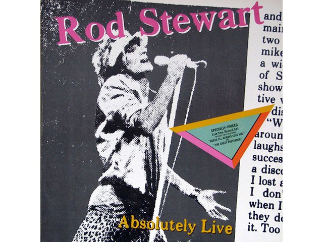 Rod Stewart - Absolutely Live  2 x LP