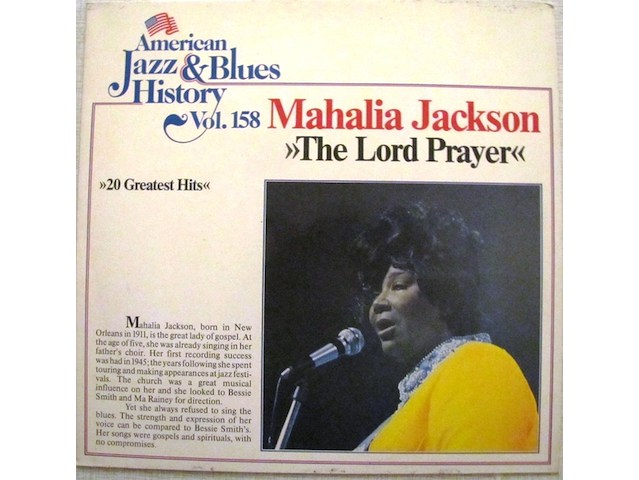 Mahalia Jackson - The Lord Prayer 20 Greatest Hits
