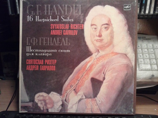 Andrej Gavrilov - G.F.Handel 16 Harpsichord Suites