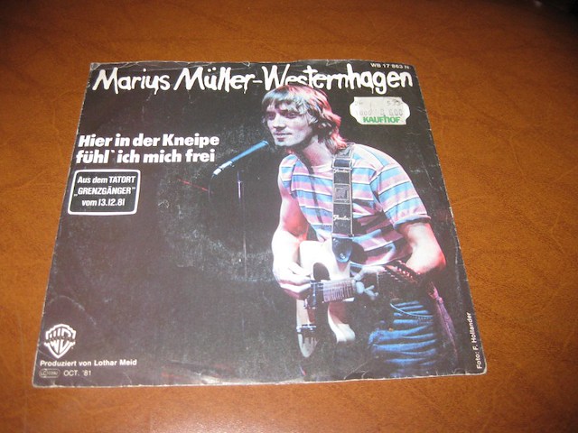 Marius Müller-Westernhagen - Hier In Der Kneipe Fühl` Ich Mich Frei