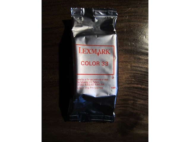 Lexmark 33 - nov Color kertridž bez kutije