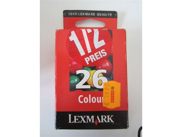 Lexmark 26 - neraspakovan original Color kertridž