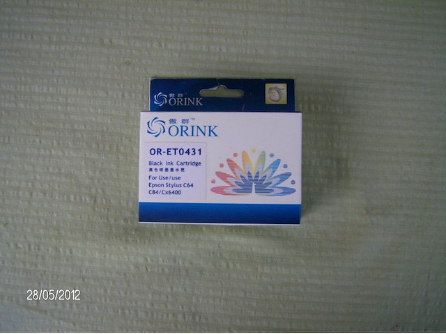 EPSON stilus ink TO-431 bleck