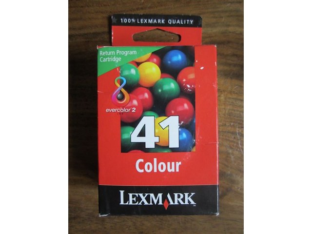 Lexmark 41 - nov Color kertridž