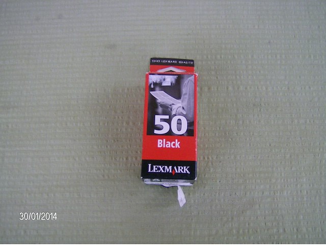 LEXMARKT 50 BLECK NEOTPAKOVANO