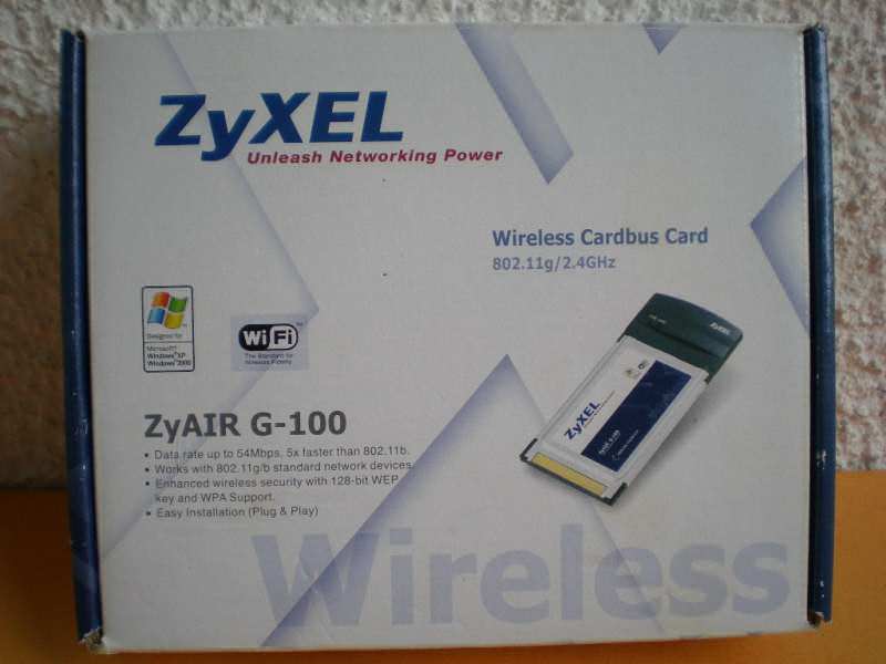 WIRELESS ZyAIR G-100