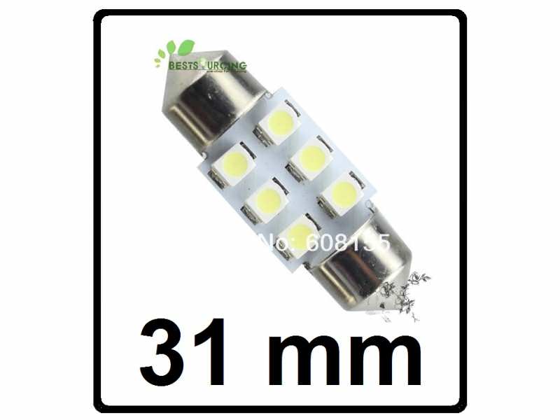 LED Sijalica - za unutrasnjost - 31 mm - 6 SMD - 1 kom