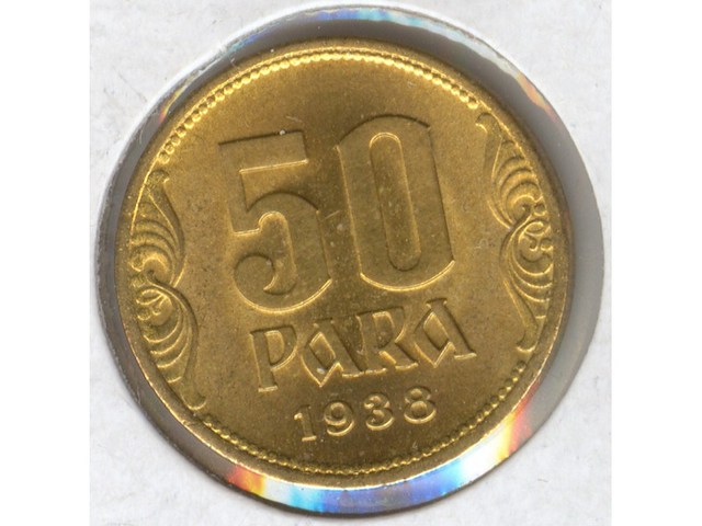 50 para 1938 UNC