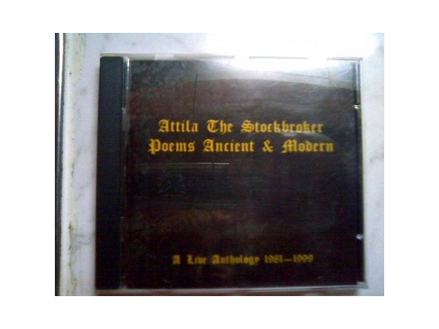 ATTILA THE STOCKBROKER: Poems Ancient And Modern - CD