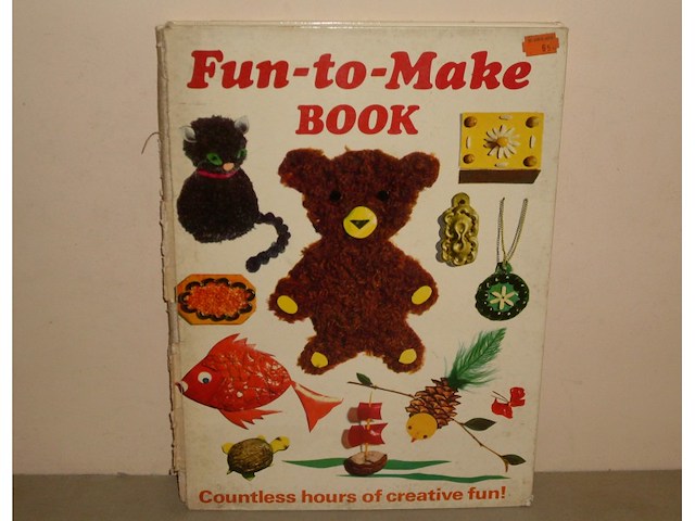 FUN TO MAKE BOOK , knjiga za decu , engleski jezik