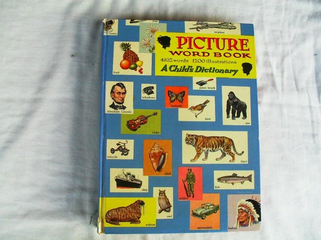 Picture word book, 4832 words, 1200 illustrations