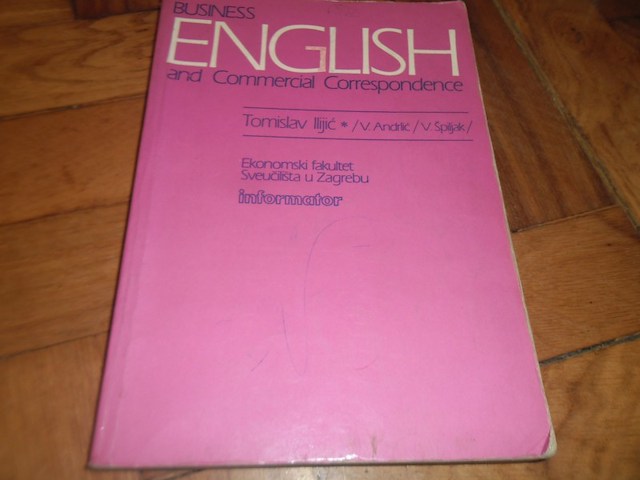 Business english and commercial correspondence