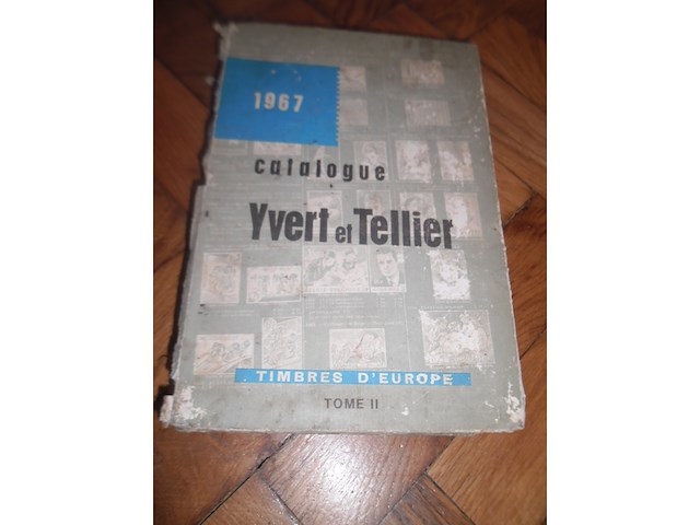 Catalogue Yvert et Tellier 1967