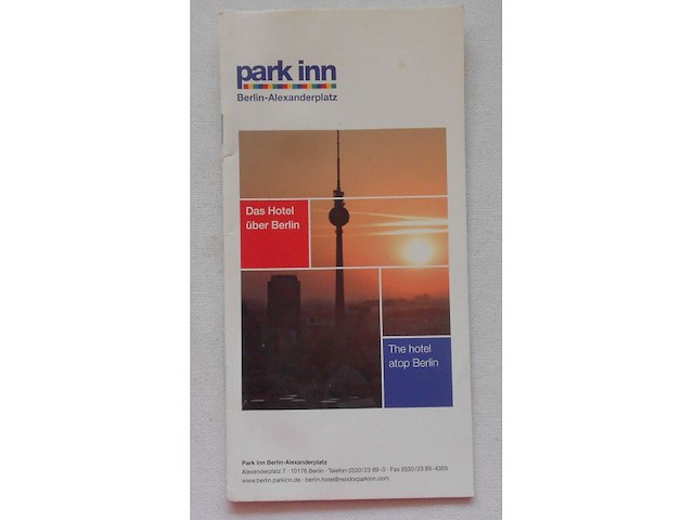 park inn Berlin  - Alexanderplatz