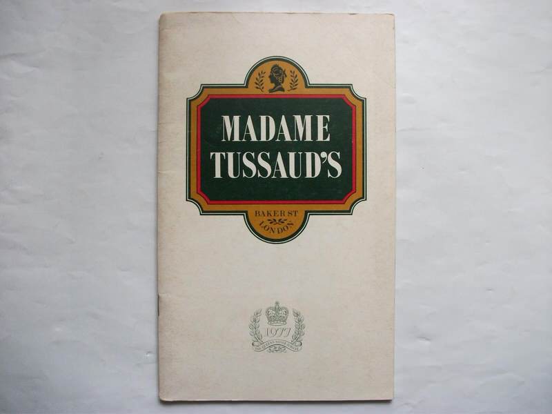 MADAM TUSSAUD S 1977 katalog+karta