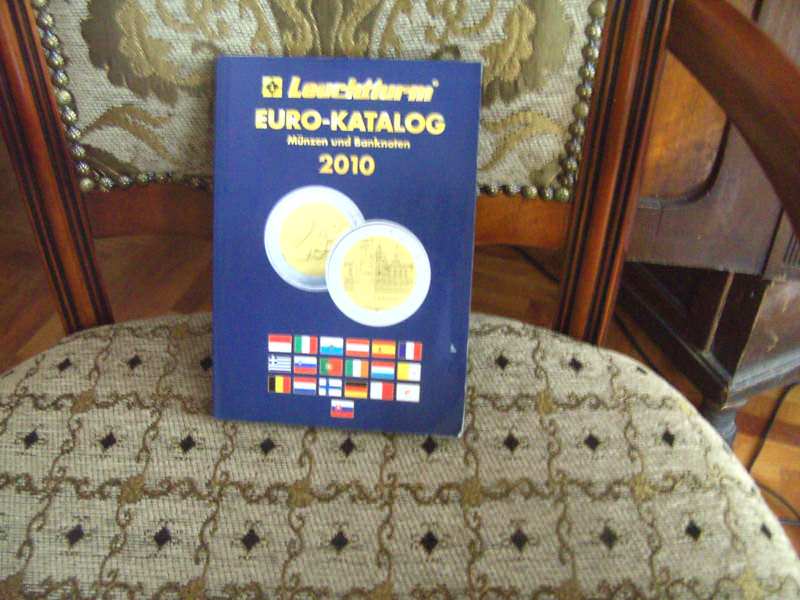 Euro katalog, munzen und banknoten, numizmatika