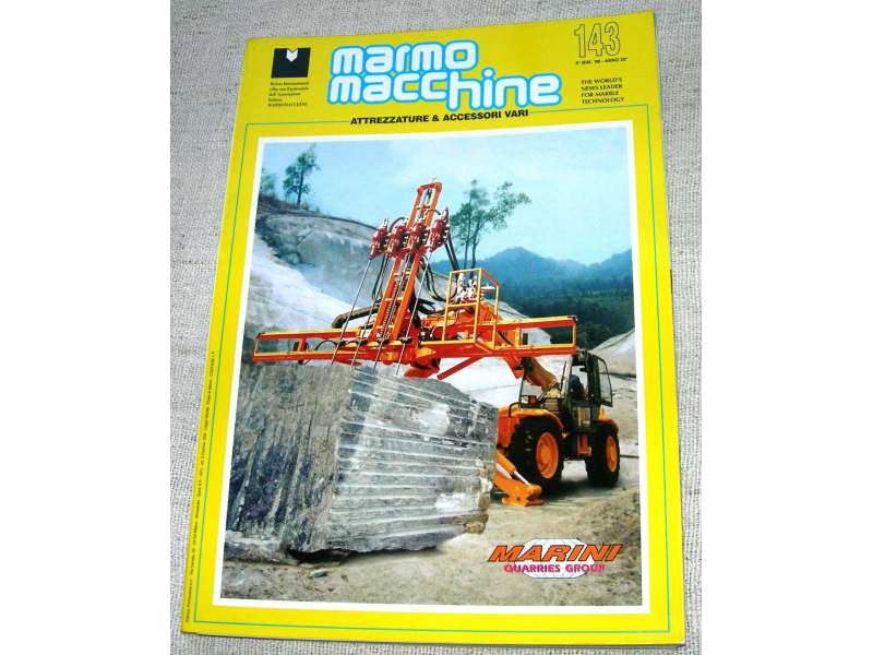 Mašine za obradu mermera, italijanski katalog 2