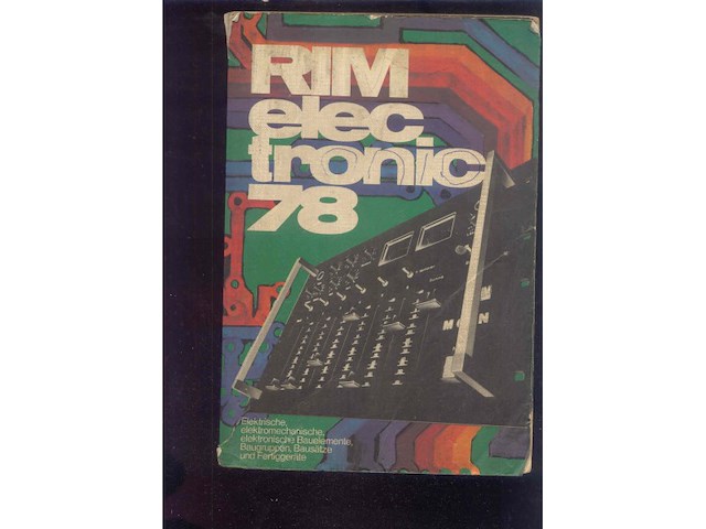 RIM ELECTRONIC 78 - KATALOG