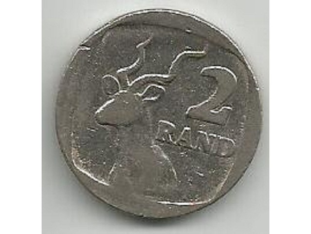 South Africa 2 rand 1989.