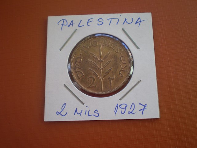 2 mils 1927 Palestina