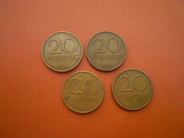 20 Pfennig - lot