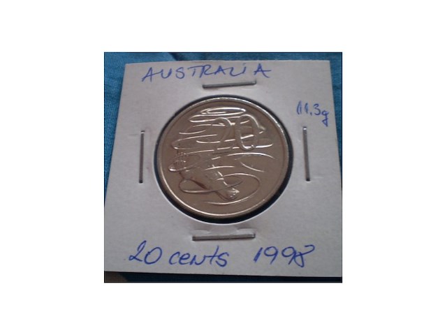 20 cents 1998 Australia