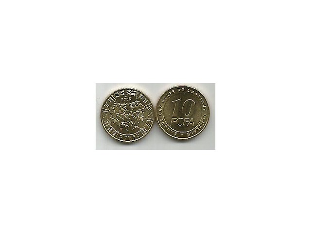 Centralno Africke Drzave 10 franaka 2006. UNC
