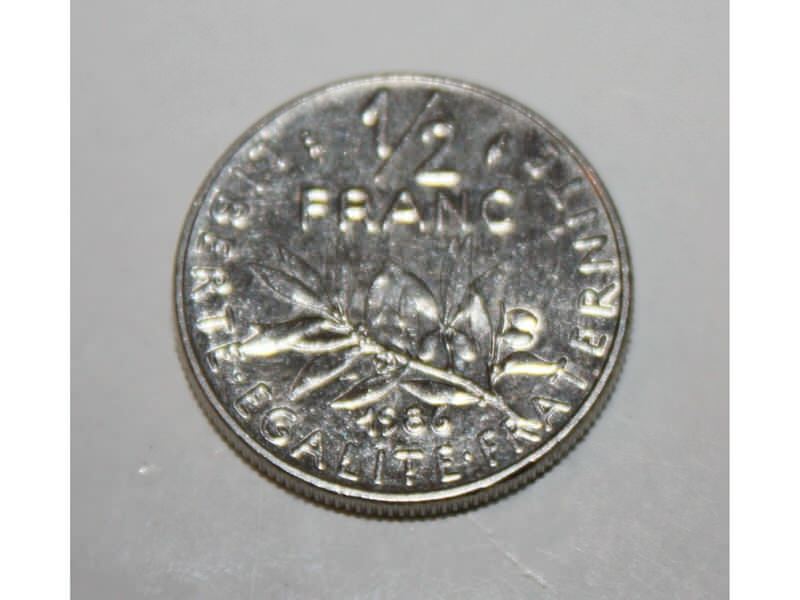 1,2 FRANC 1986.