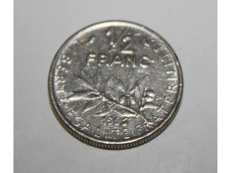 1,2 FRANC 1966.