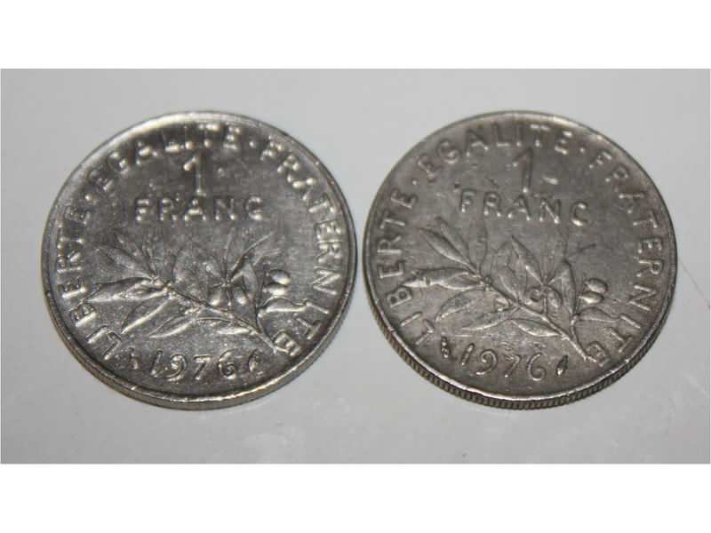 1 FRANC 1976-2 KOM.