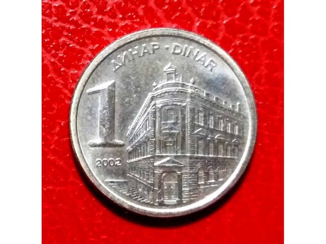 1 dinar 2002.