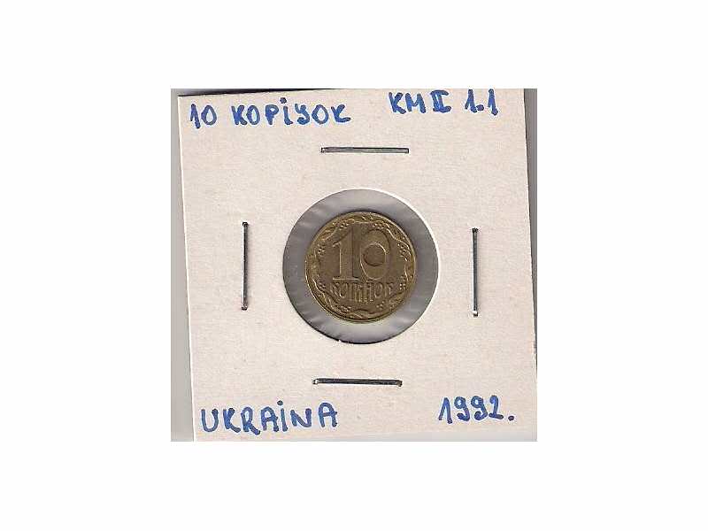 b3 Ukraina 10 kopinjok 1992.