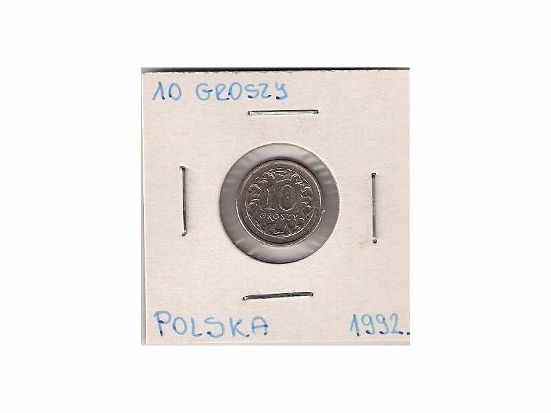 c12 Poljska 10 groszy 1992. aUNC