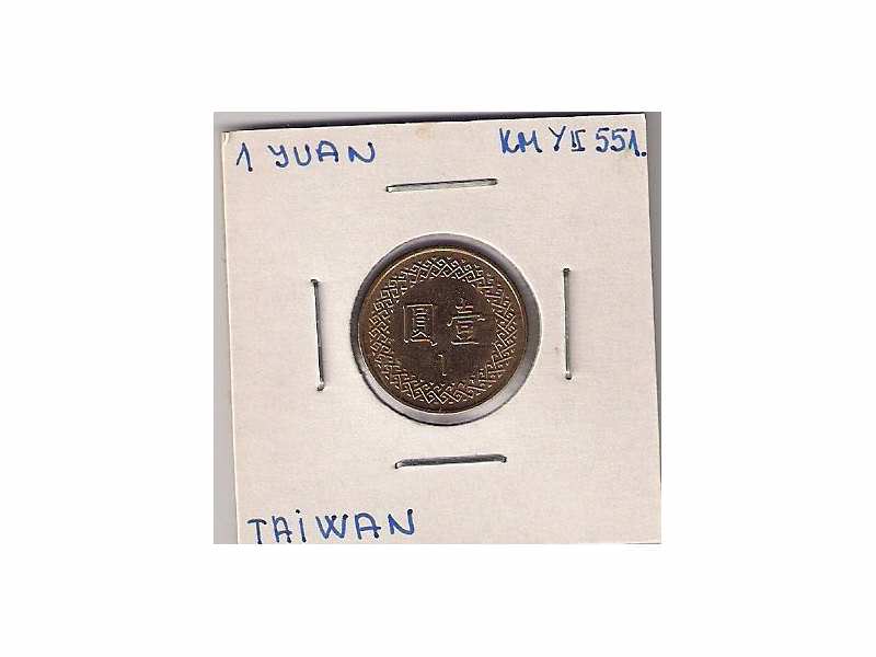 c12 Taiwan 1 yuan 1981. UNC